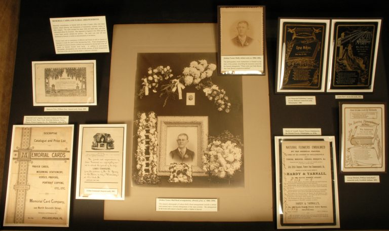 Memorial Cards and Floral Arrangements - UM Clements Library