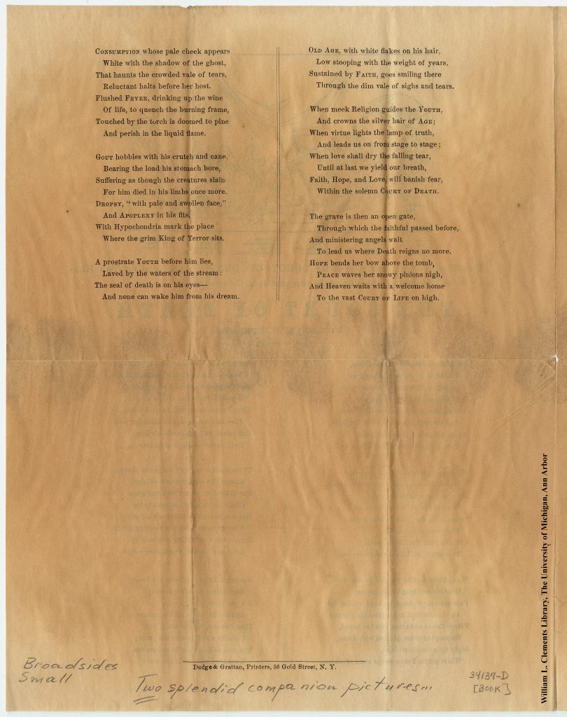 Confronting Mortality - UM Clements Library