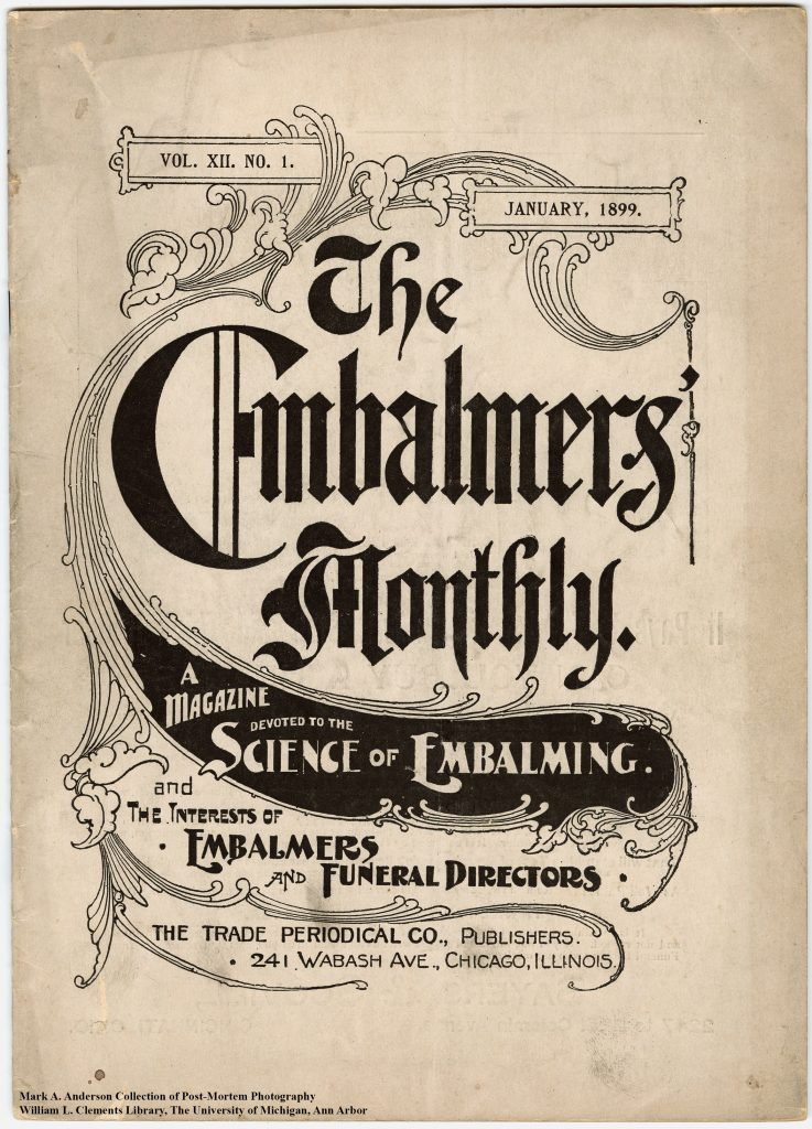 Modern Embalming - UM Clements Library