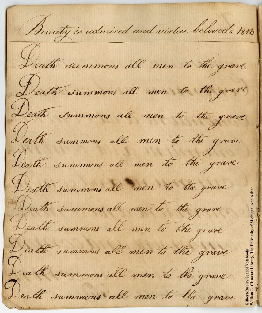 Confronting Mortality - UM Clements Library