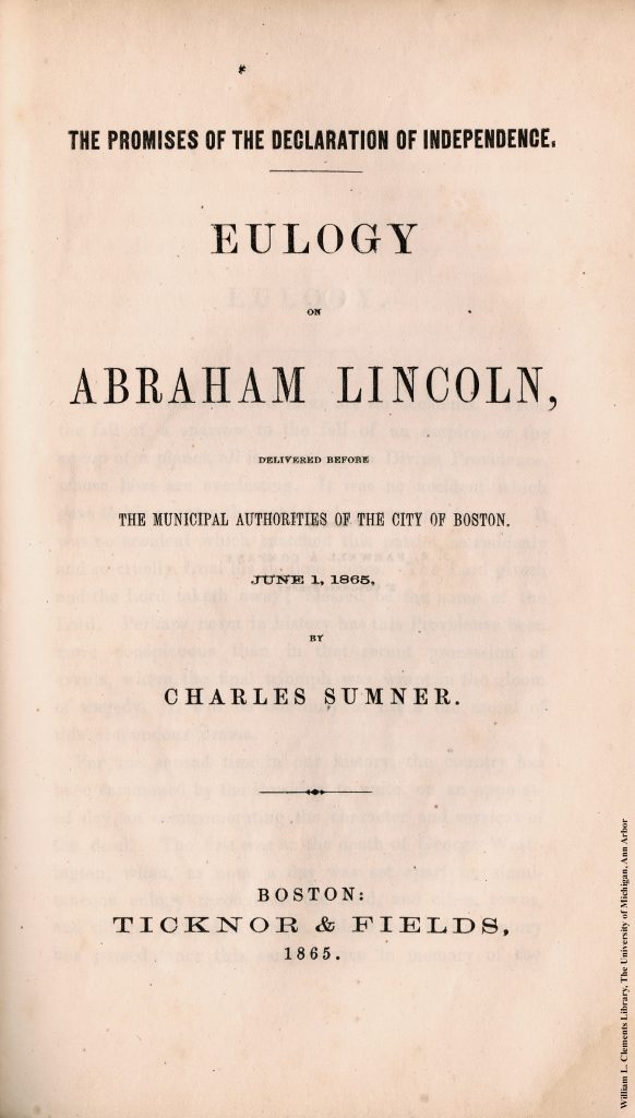 George Washington and Abraham Lincoln - UM Clements Library