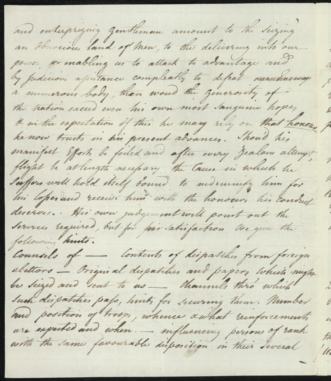 John André Letter to Joseph Stansbury, May 10, 1779 - UM Clements Library