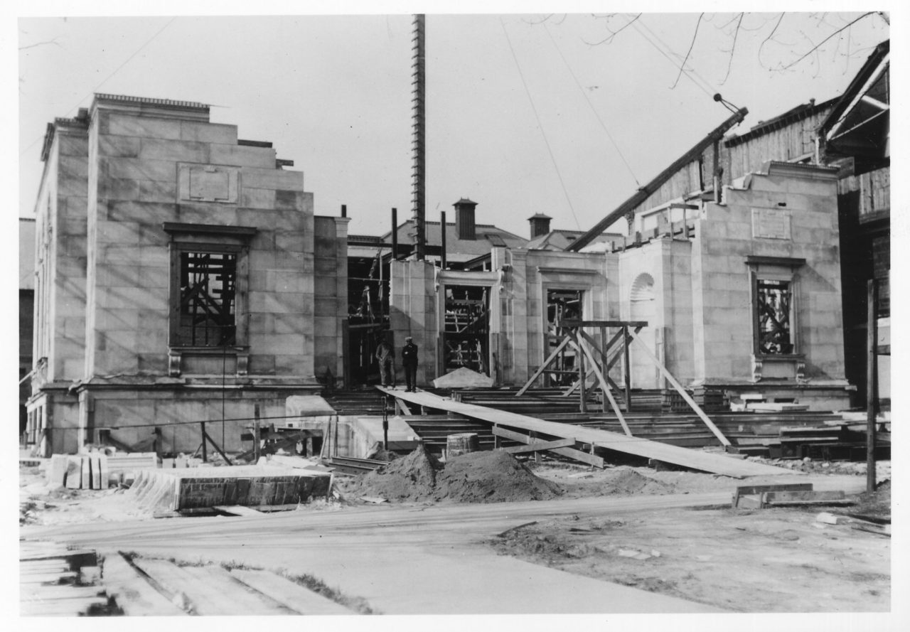 Construction of the Library - UM Clements Library