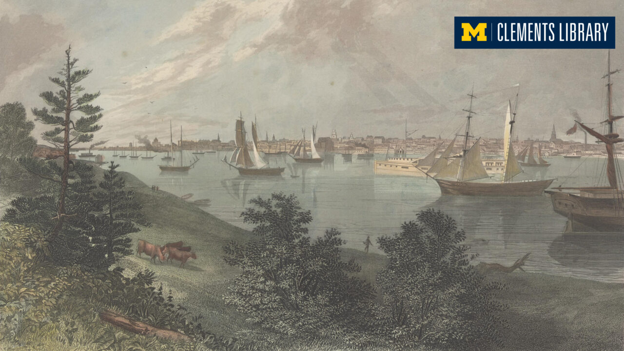 Clements Library Zoom Backgrounds - UM Clements Library