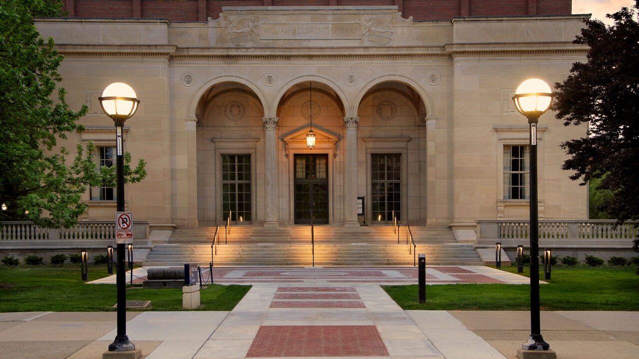 Clements Library Zoom Backgrounds - UM Clements Library