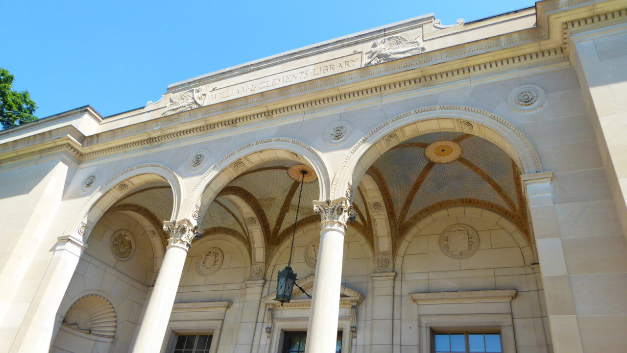 Clements Library Zoom Backgrounds - UM Clements Library