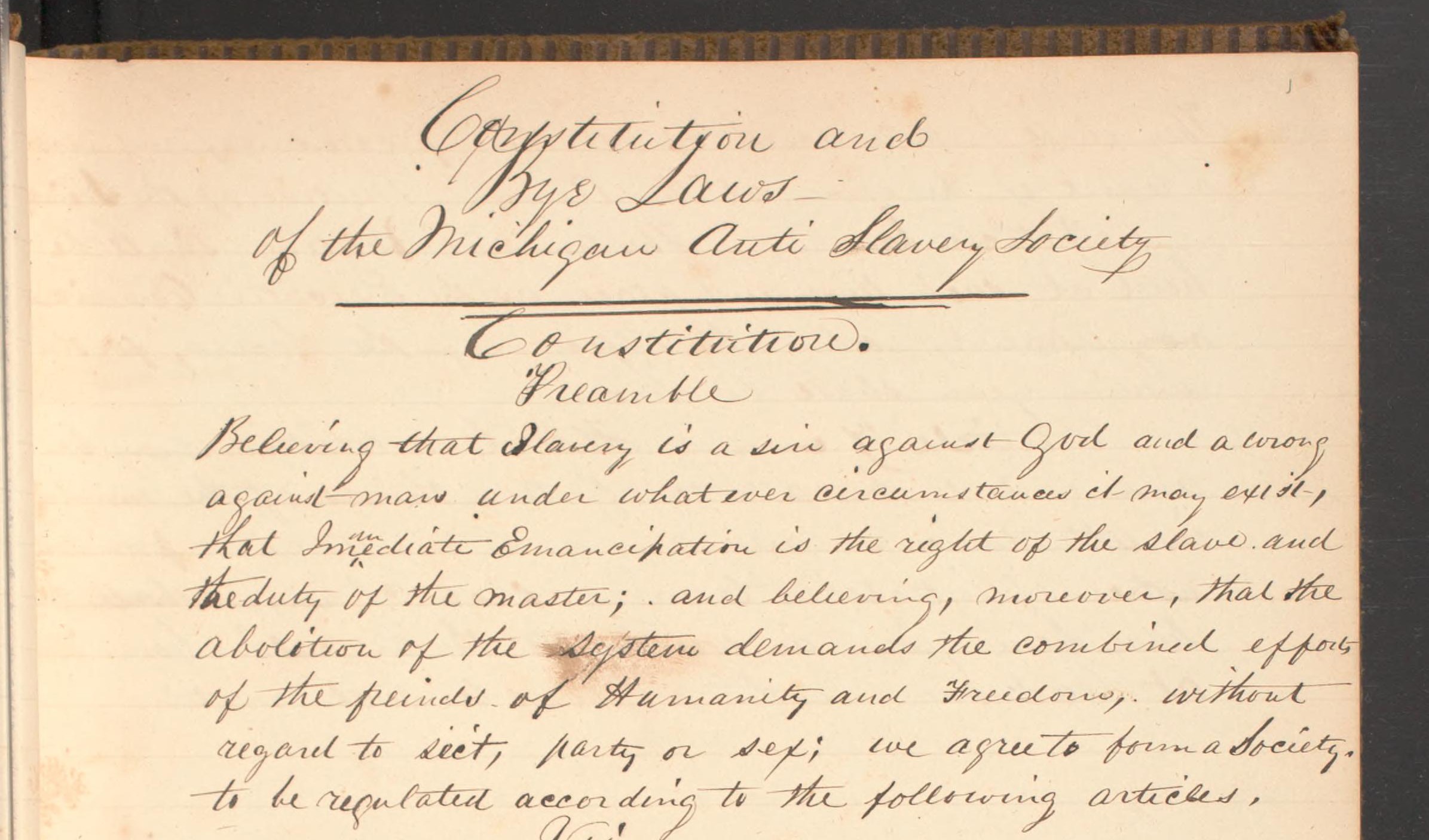 Announcing digitized archival collections documenting the slave trade ...