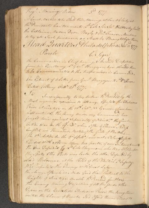 The Digitized William Howe Orderly Book, 1776-1778, with notes on the ...