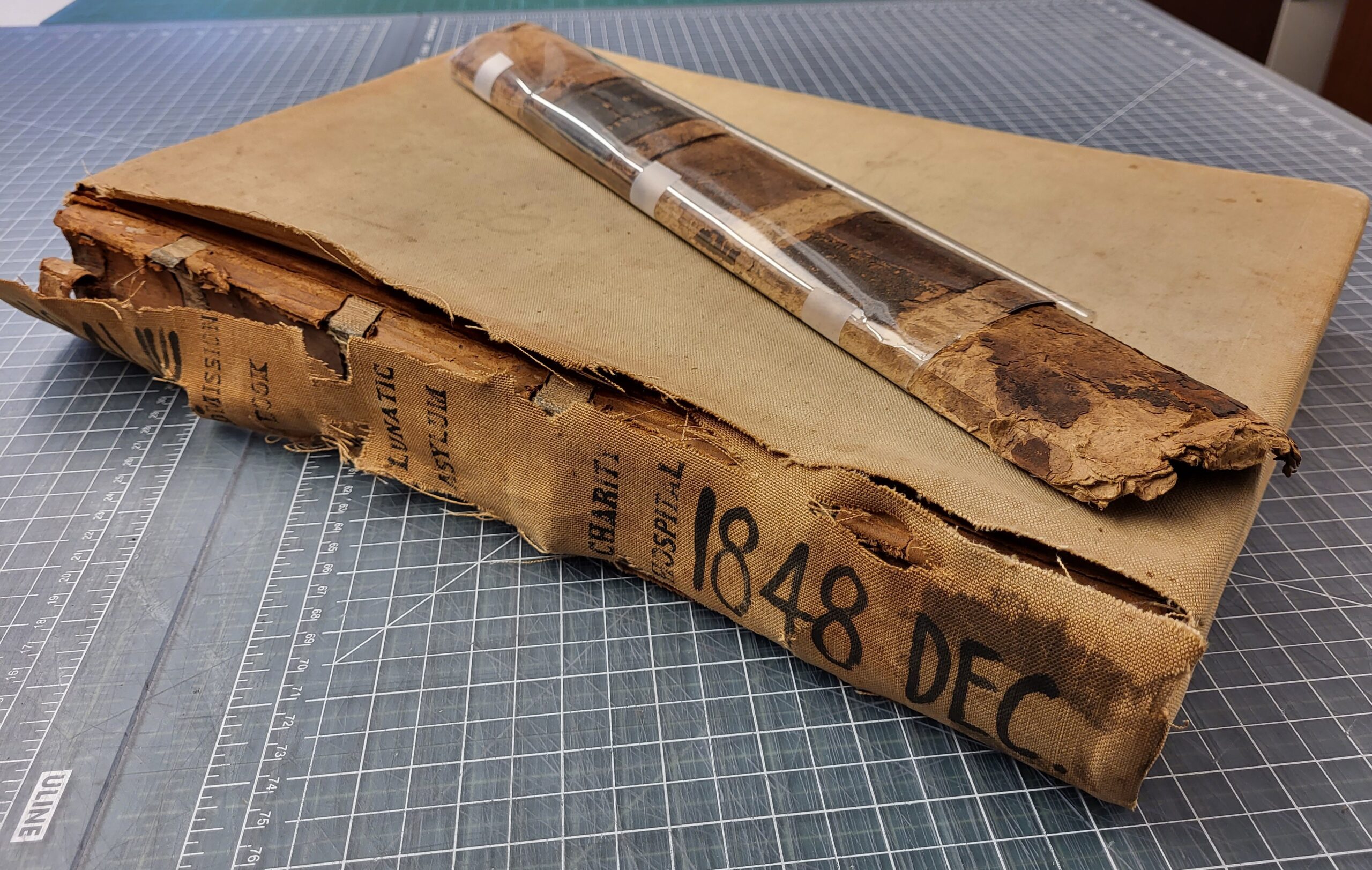 Conservation of the New Orlean Charity Hospital Ledger Book - UM ...