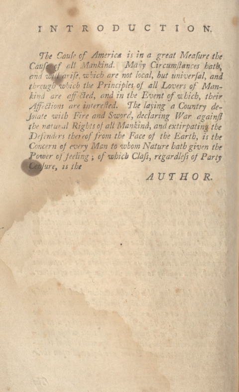 Section 1: Resisting British Colonial Rule - UM Clements Library