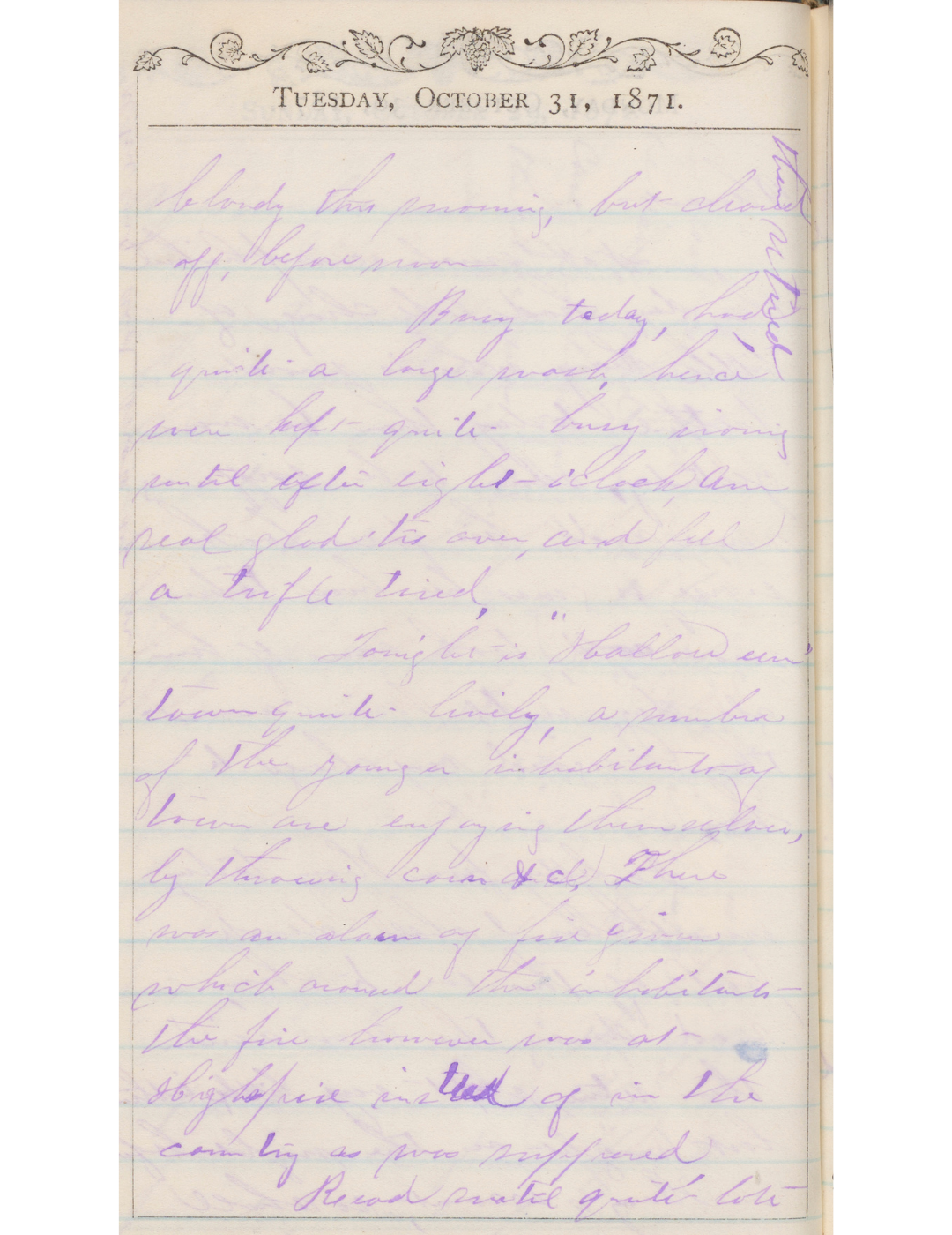 Halloween Divination - UM Clements Library